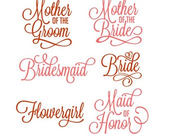 Custom Wedding SVG File With Custom Names and Date Digital Download ...