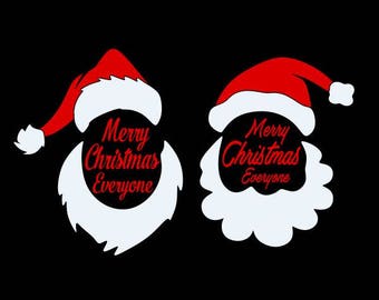 Merry Christmas Cuttable Design SVG PNG DXF & Eps Designs Cricut Cameo ...