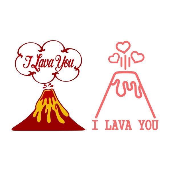 I Lava You Svg - Etsy