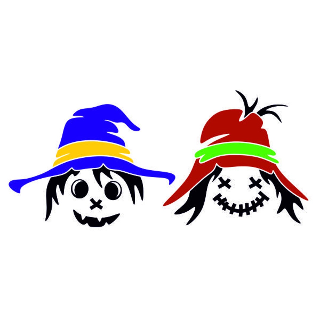Scarecrow Pack Cuttable Design SVG PNG DXF & Eps Designs Cameo - Etsy
