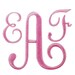 Southern Script Monogram Machine Embroidery Font Alphabet Letters ...