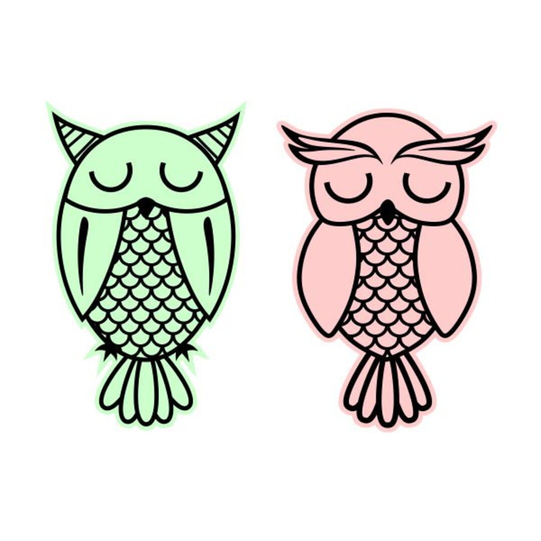Owl Bird Cuttable Design SVG PNG DXF & Eps Designs Cameo File ...