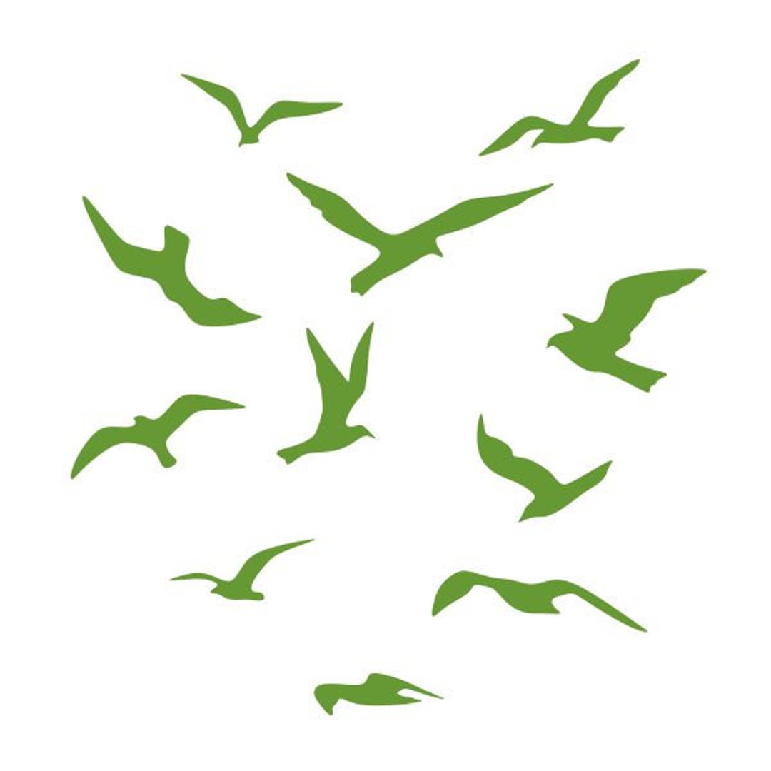 Birds Cuttable Design SVG PNG DXF & Eps Designs Cameo File Silhouette ...