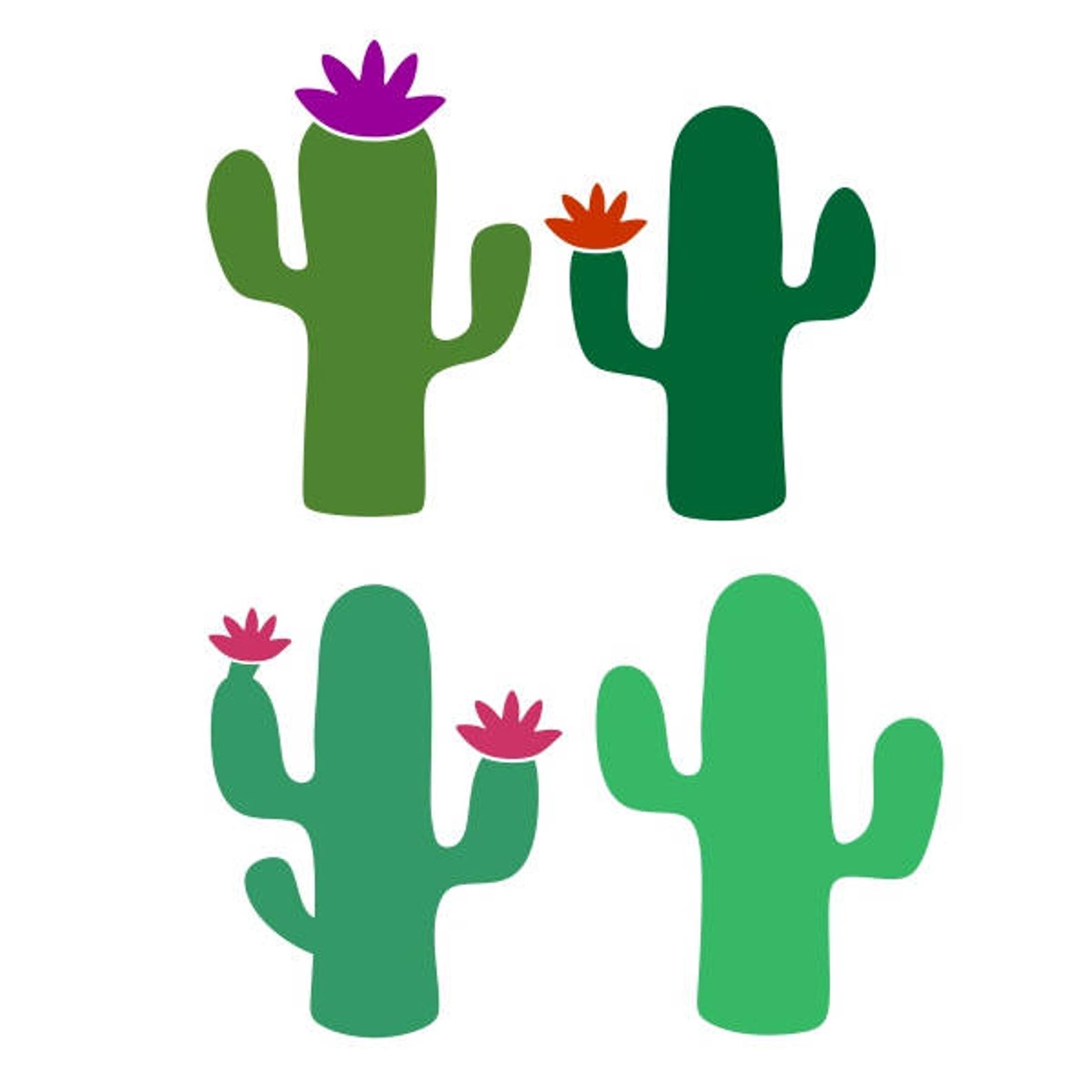Cactus Cuttable SVG PNG DXF & Eps Designs Cameo File | Etsy