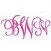 Sydney Monogram Machine Embroidery Font Alphabet Letters INSTANT ...
