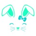 Lovely Bunny Rabbit Pack Cuttable Design SVG PNG DXF & Eps - Etsy