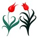Turkish Tulip Flower Pack Cuttable Design SVG PNG DXF & Eps Designs ...
