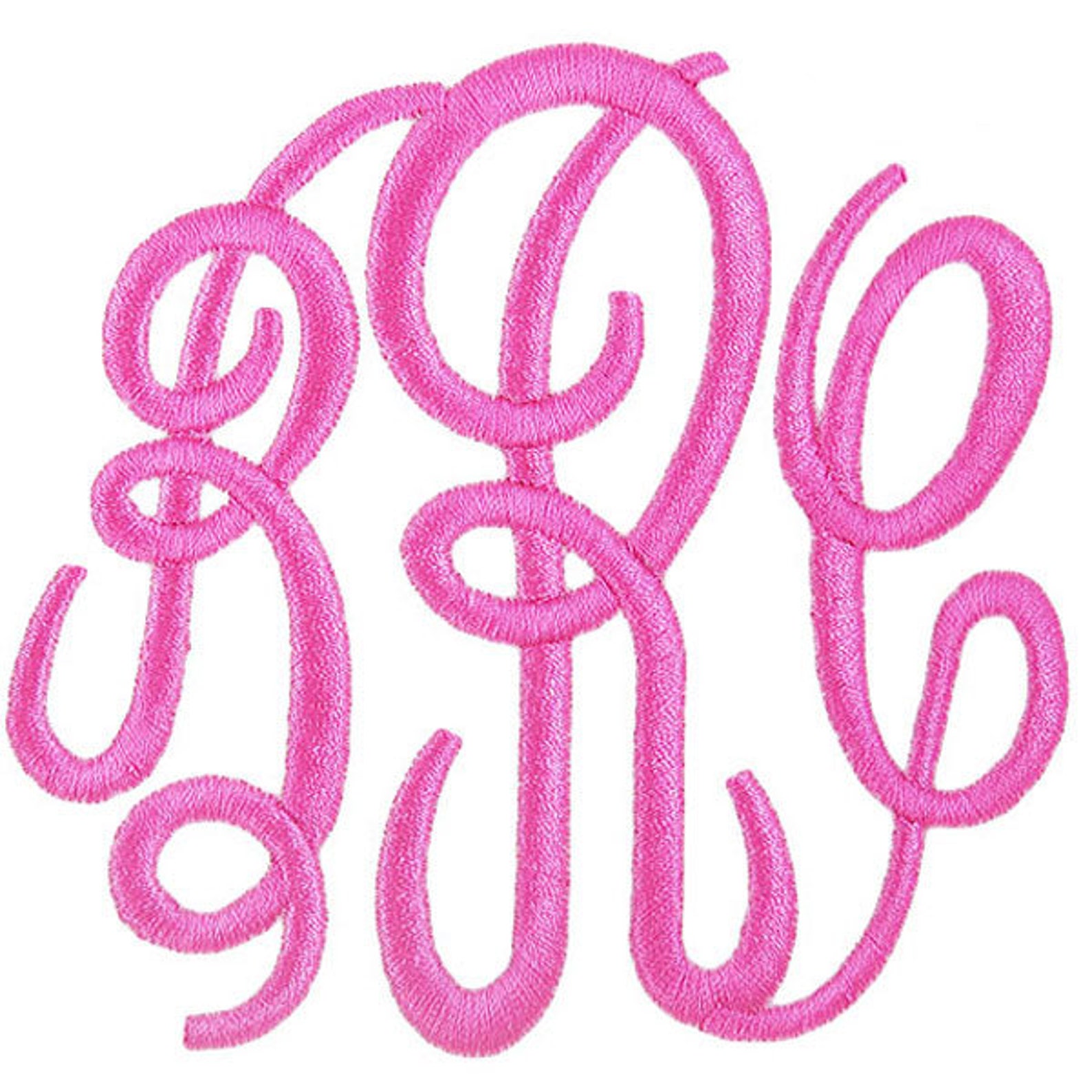 Master Circle Round Monogram Machine Embroidery Font Alphabet - Etsy