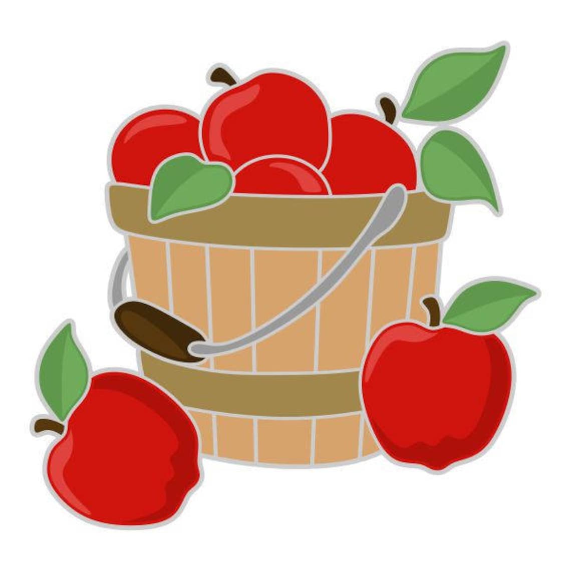 Apple Autumn Fall Cuttable Design Thanksgiving Pack SVG PNG | Etsy