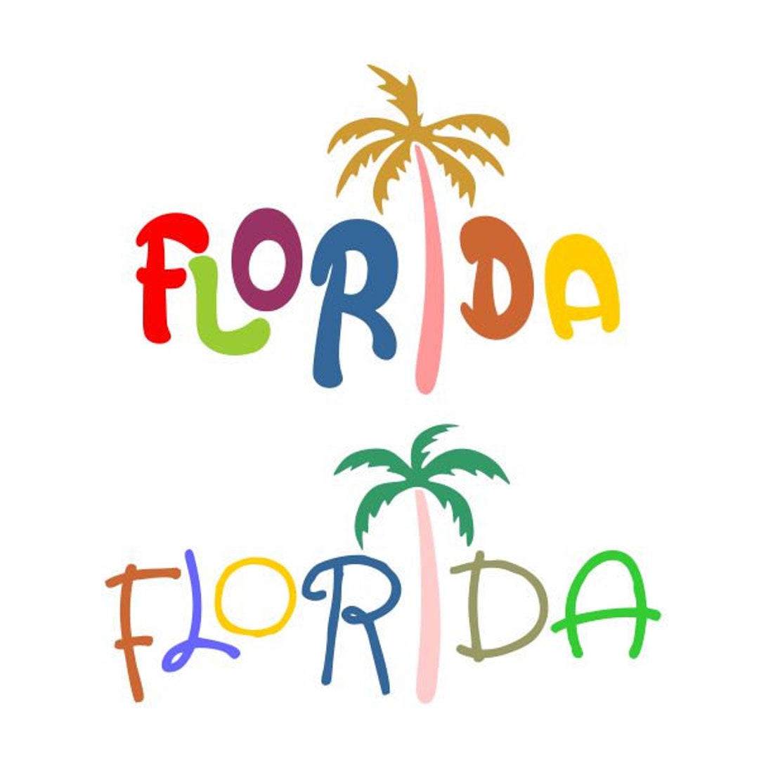 Florida Cuttable Design SVG PNG DXF & Eps Designs Cameo File - Etsy