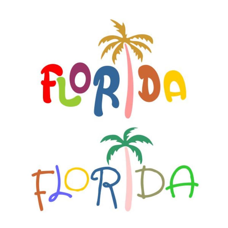 Florida Cuttable Design SVG PNG DXF & Eps Designs Cameo File - Etsy