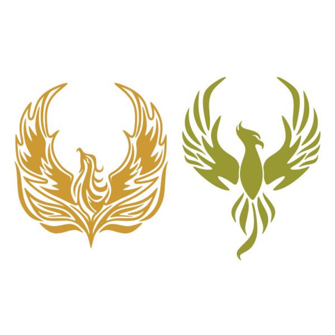 Phoenix Bird Cuttable Design SVG PNG DXF & Eps Designs Cameo File ...