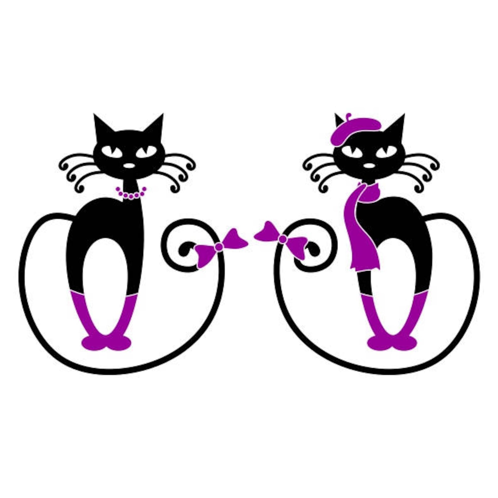 Cat Cuttable Design SVG PNG DXF & Eps Designs Cameo File - Etsy