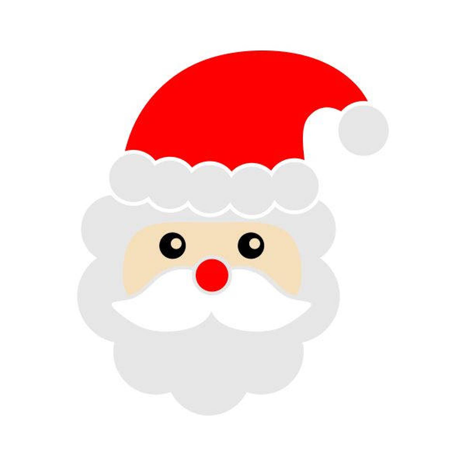 Christmas Heads Santa Elf Cuttable Design SVG PNG DXF & Eps - Etsy