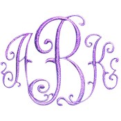 Fancy FRENCH ALPHABET STENCIL A to Z Initials on One A4 Page 5xfiles ...