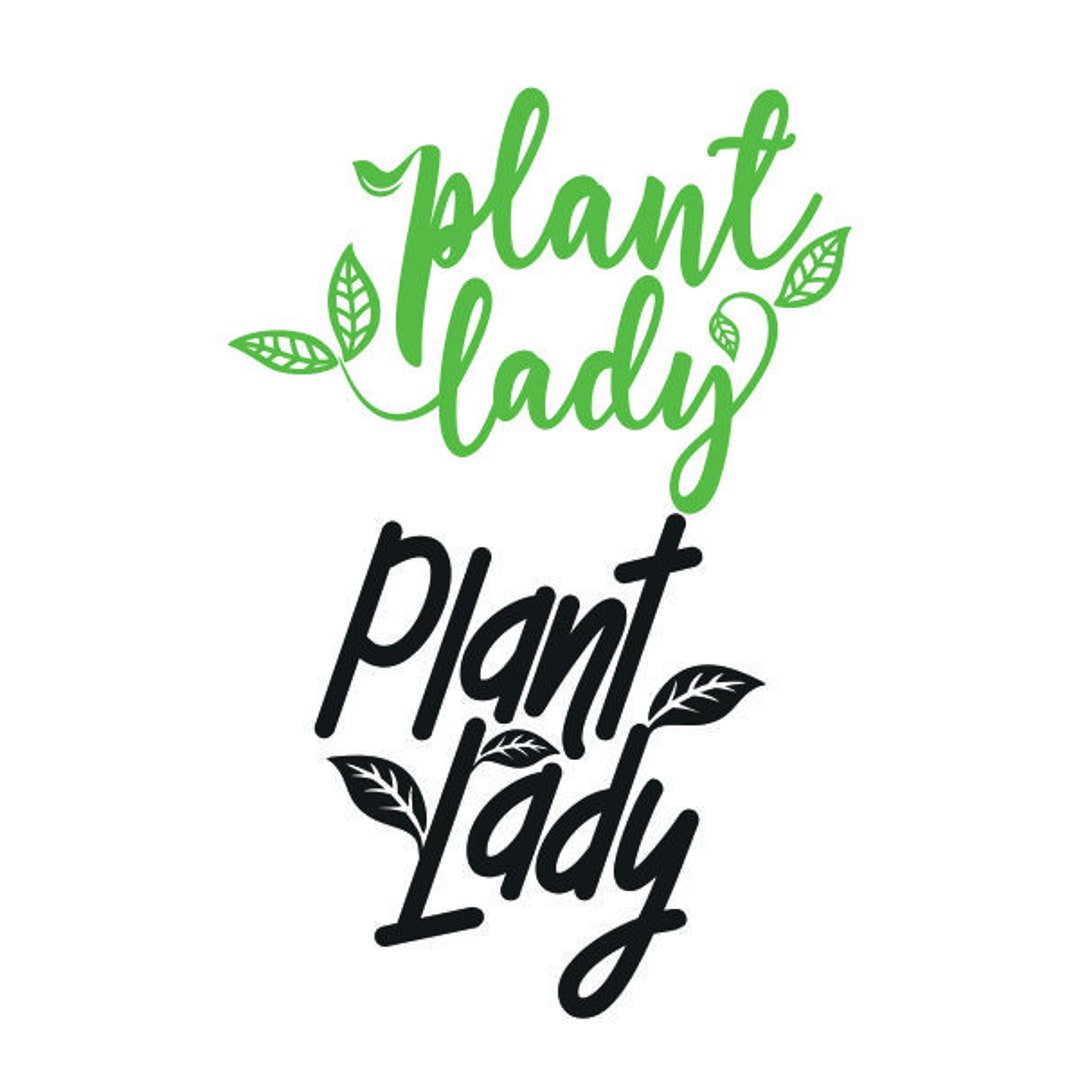 Plant Lady Pack Cuttable Design SVG PNG DXF & Eps Designs - Etsy