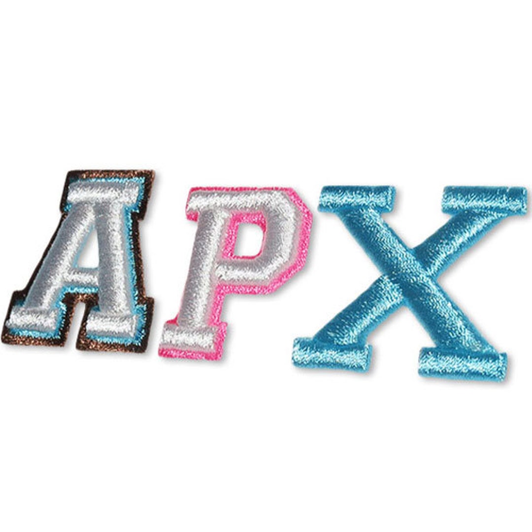 3D Puff Block Sports Monogram Machine Embroidery Font Alphabet Letters ...