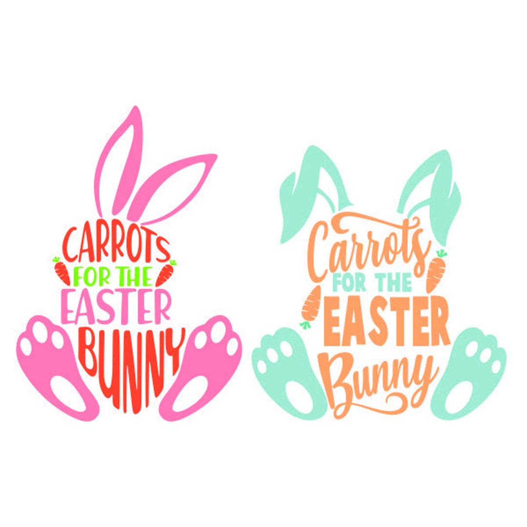 Carrots for the Easter Bunny Pack Cuttable Design SVG PNG DXF & Eps ...