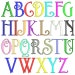 Francisco Monogram Machine Embroidery Font Alphabet Letters INSTANT ...