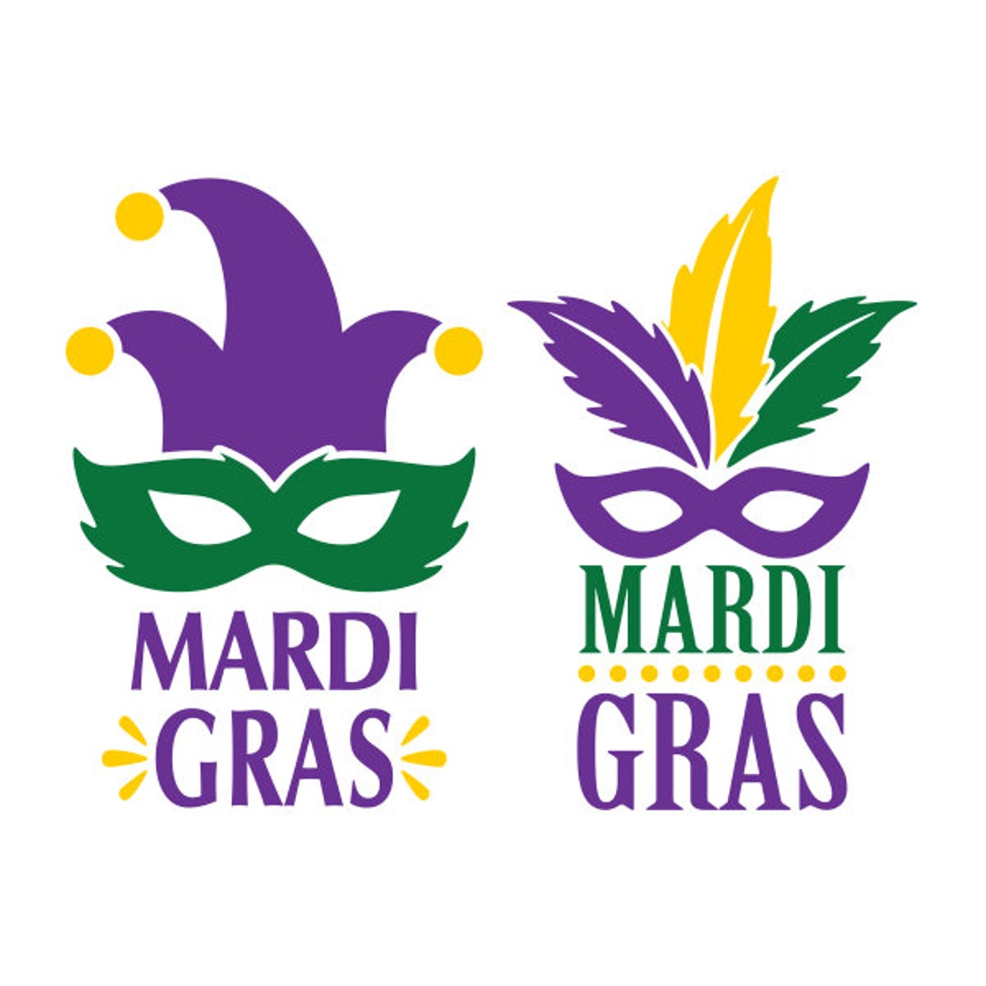 Mardi Gras Mask Pack Cuttable Design SVG PNG DXF & Eps Designs Cameo ...