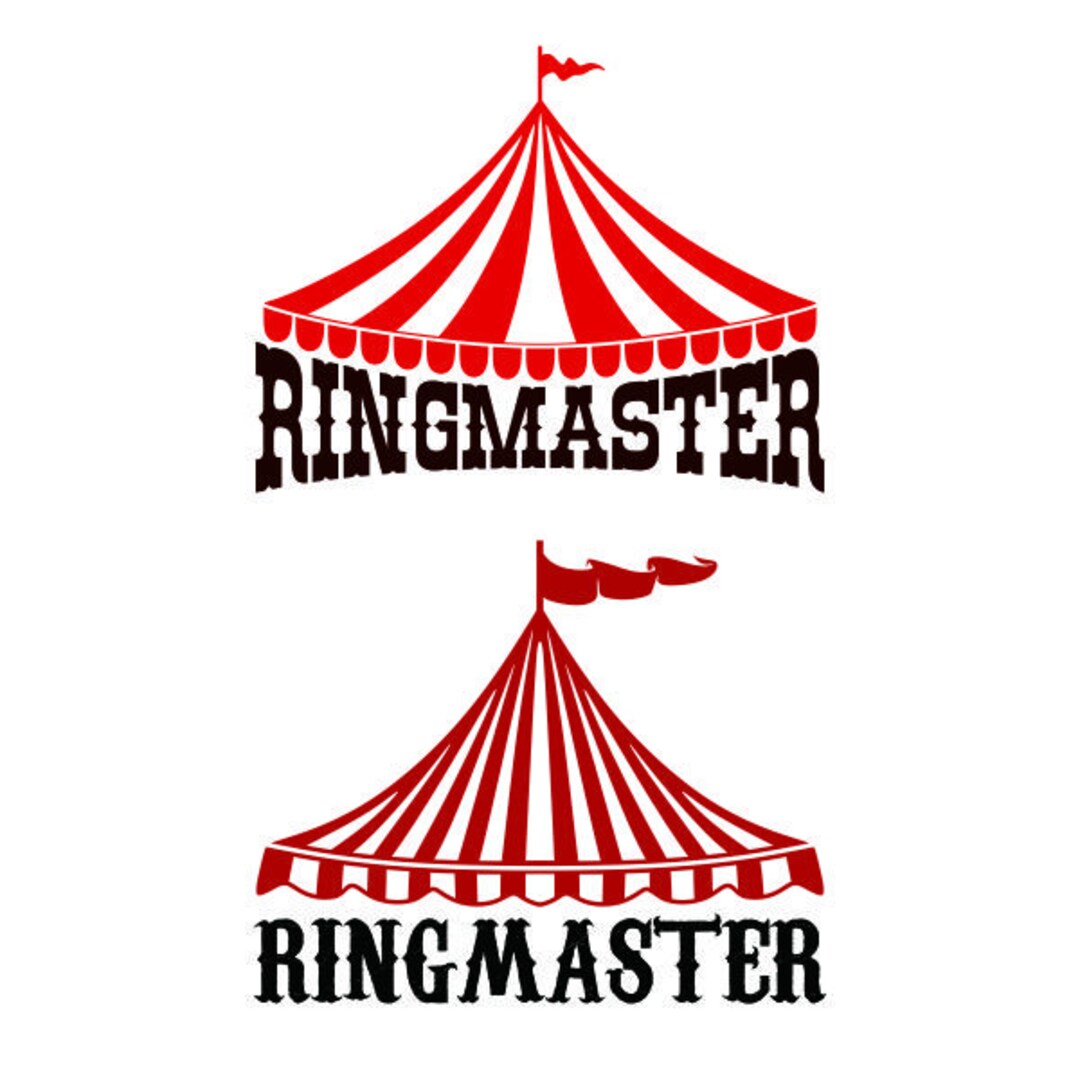 Ringmaster Circus Pack Cuttable Design SVG PNG DXF & Eps Designs Cameo ...