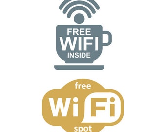 Free Wifi Sign Cuttable Design PNG DXF SVG & Eps File for Silhouette ...