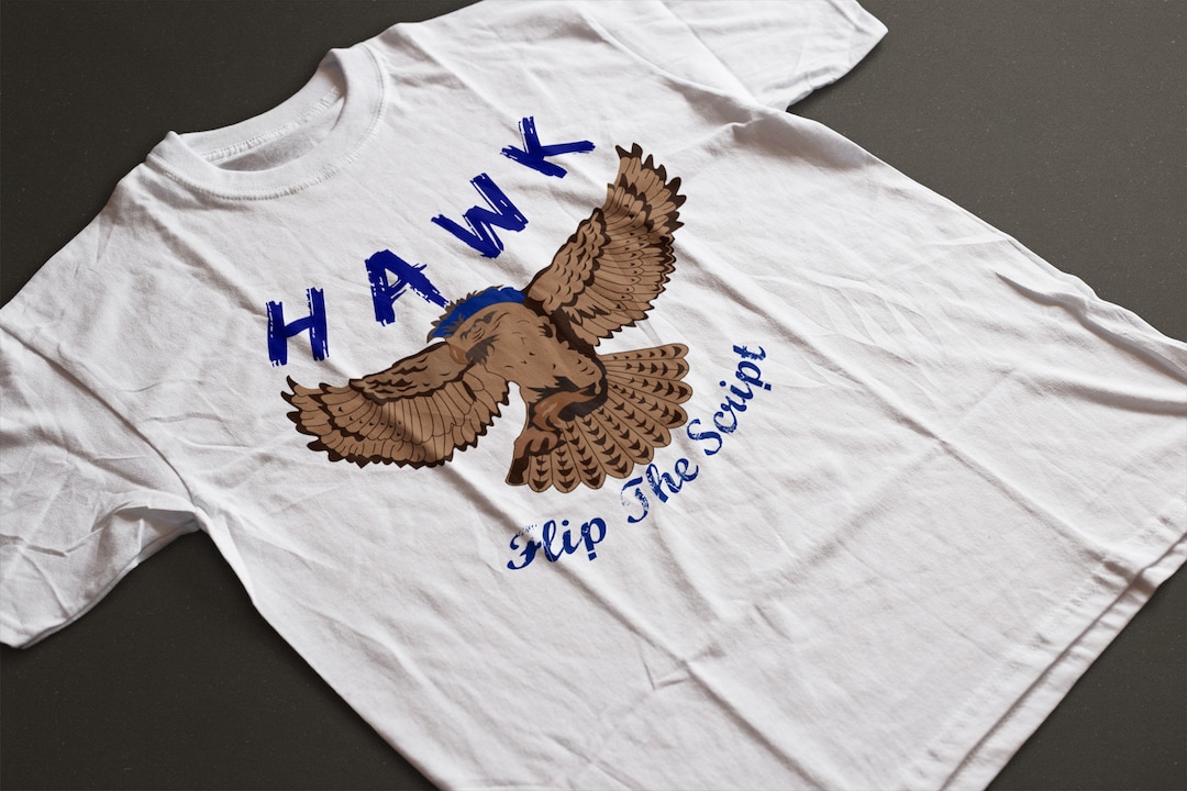Hawk "flip the Script" Tee - Etsy