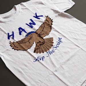 Hawk "flip the Script" Tee - Etsy