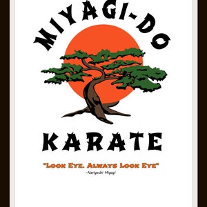 Digital Download Miyagi Do Karate Poster - Etsy