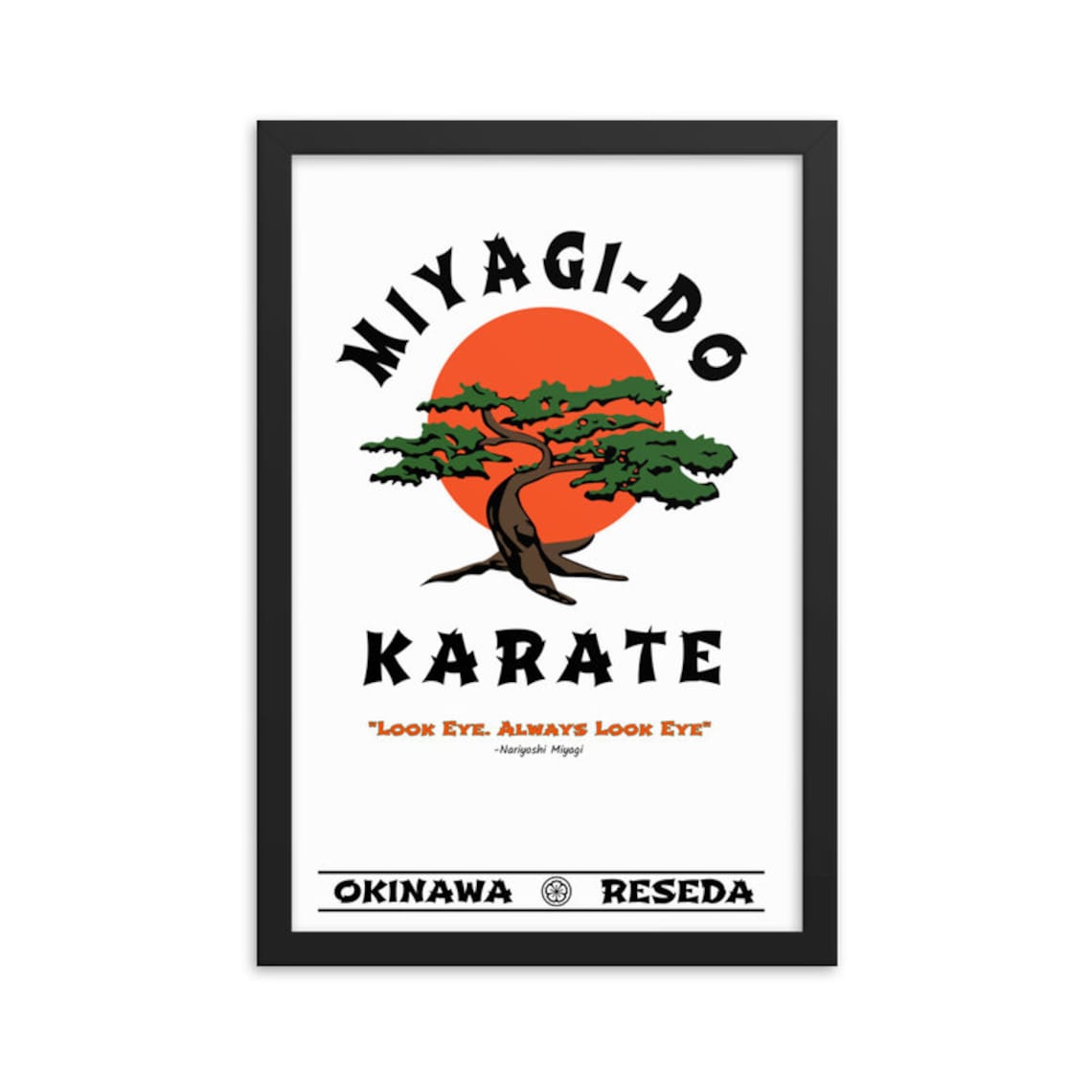 Digital Download Miyagi Do Karate Poster - Etsy