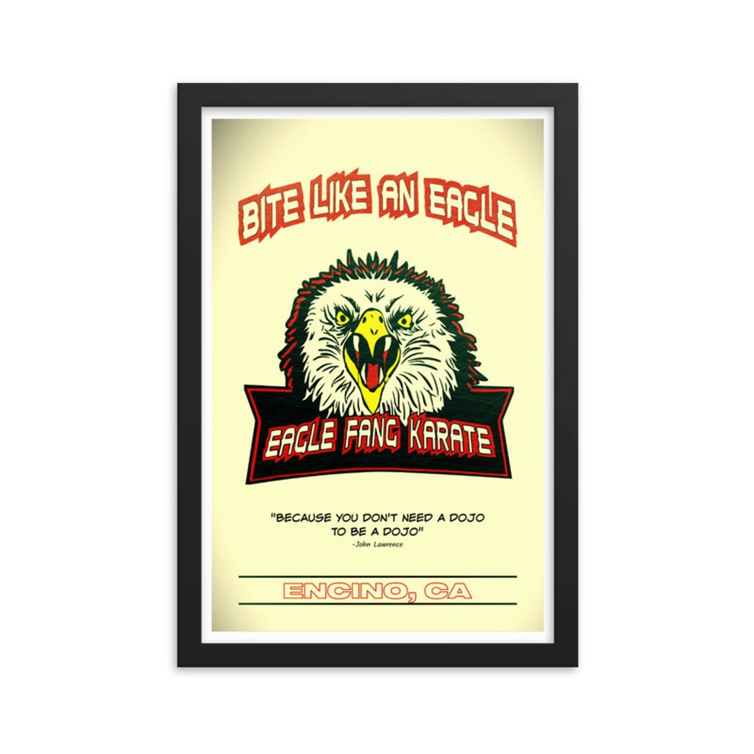 Digital Download Eagle Fang Karate Poster - Etsy
