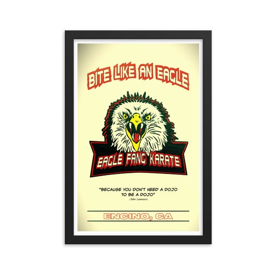 Digital Download Eagle Fang Karate Poster | Etsy