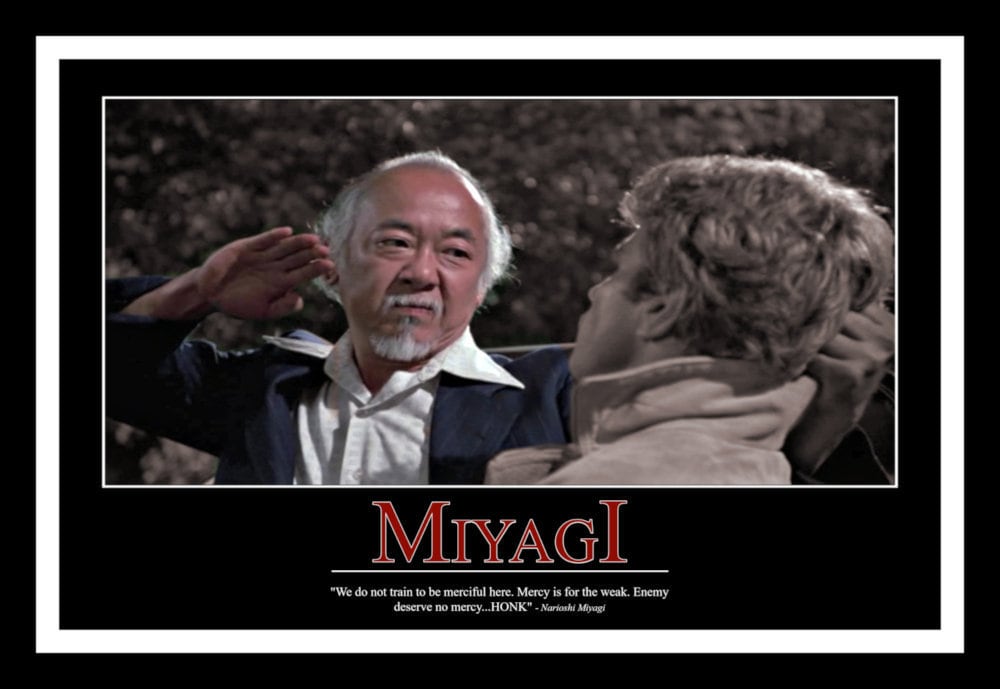 Digital Download Mr Miyagi "karate Kid" Movie Poster - Etsy Australia