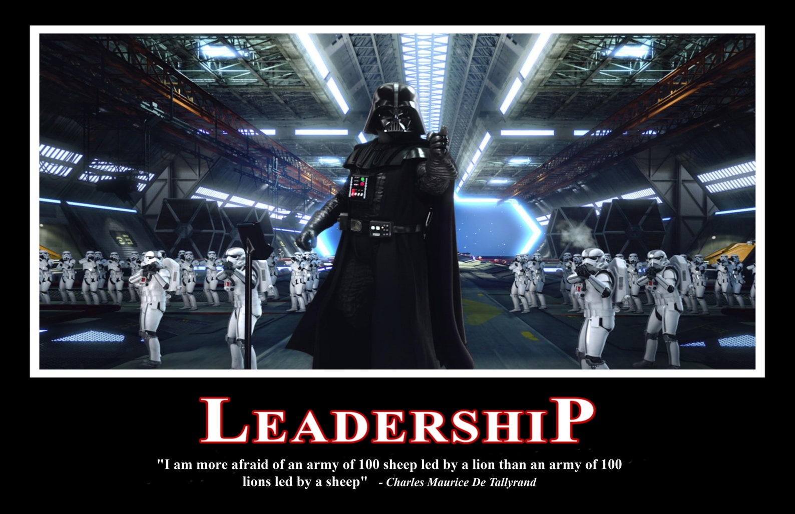 Darth Vader leadership Poster - Etsy