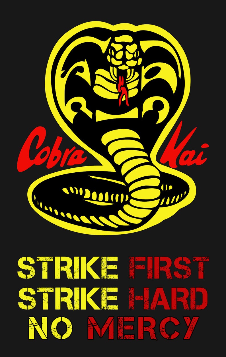 Cobra Kai Poster | Etsy