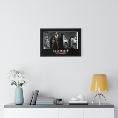 Digital Download of Darth Vader leadership Poster - Etsy