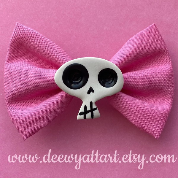 Skull Hair Accessory - Etsy