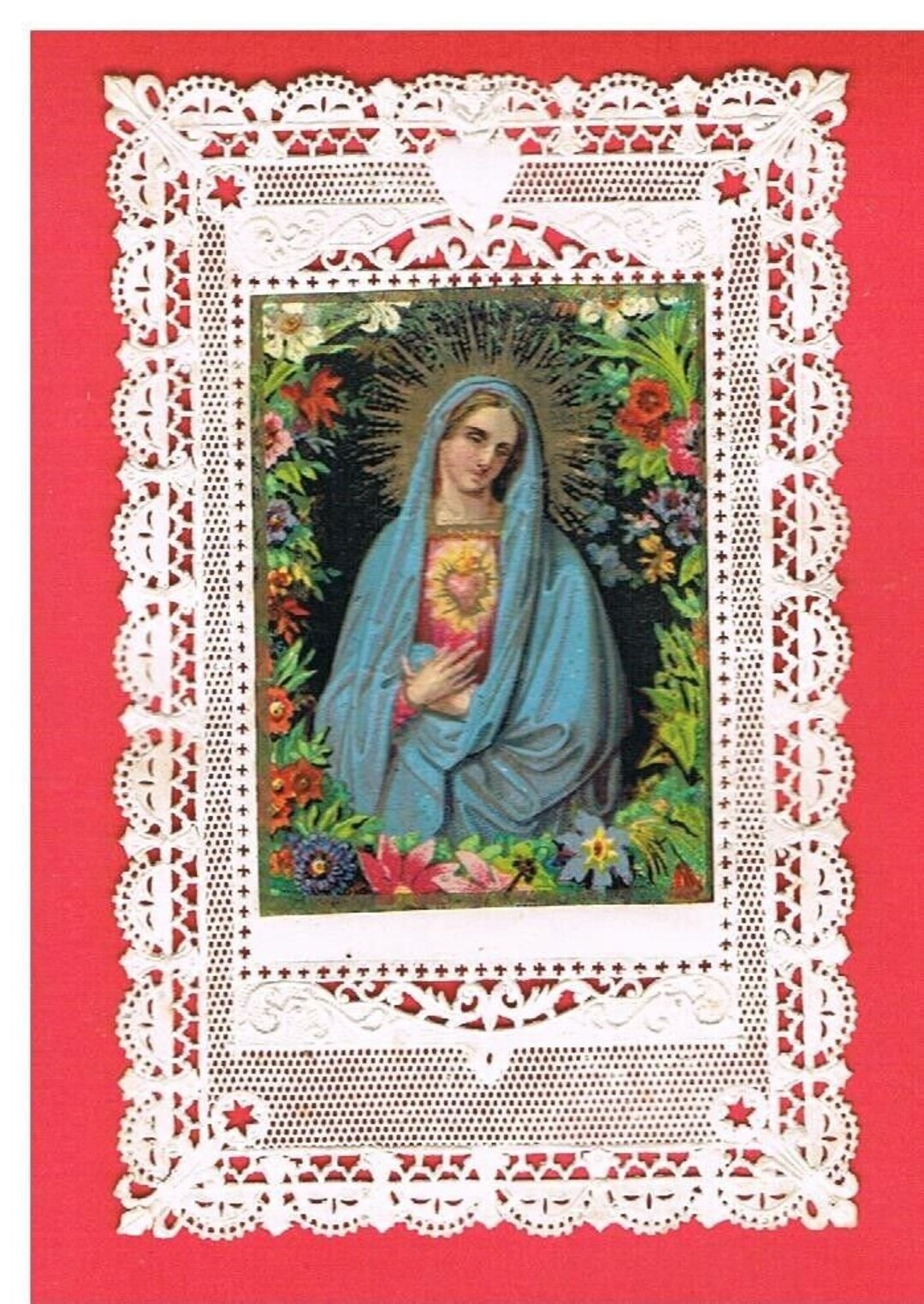 Antique Holy Card Old Religious Image Old Holy Card Old Image - Etsy
