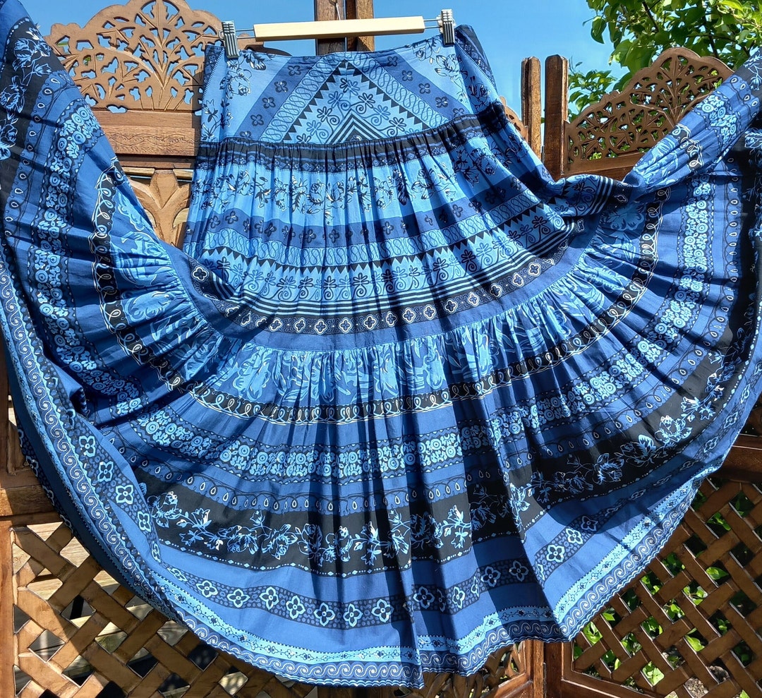 LES OLIVADES Provençal Skirt With Ruffles Provençal Skirt From the ...