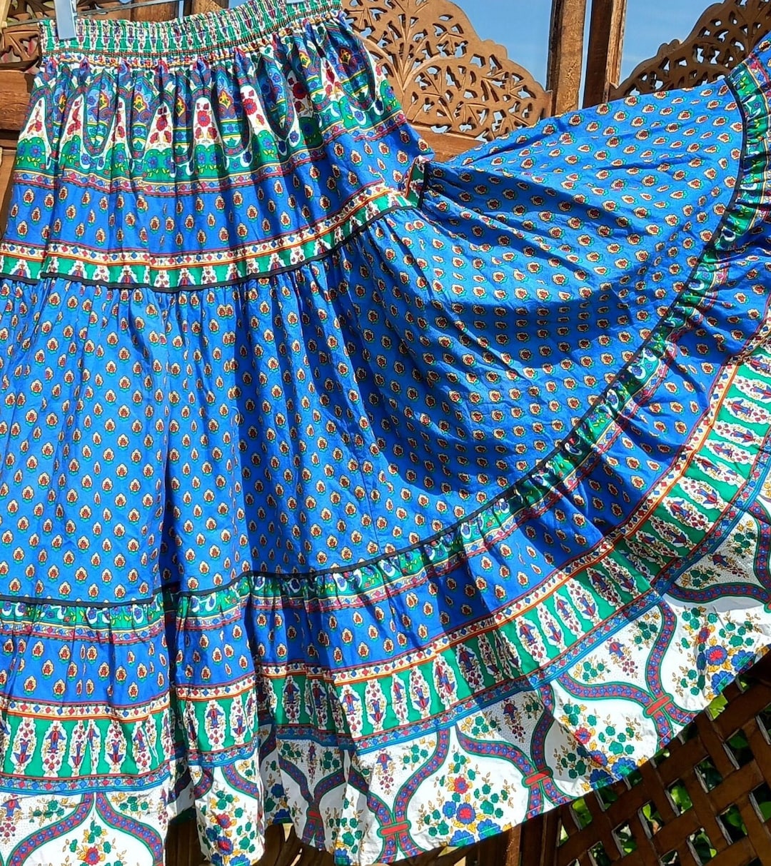 Superbe Jupe Provençal ATELIER PROVENCAL Extra Full Circle Skirt ...