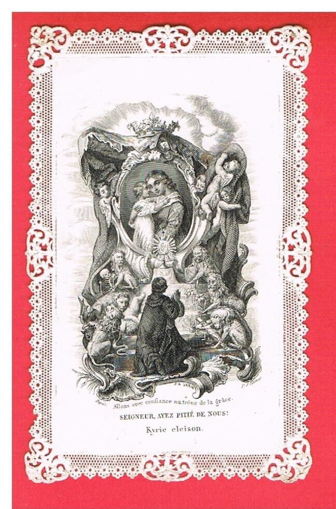 Antique Holy Card Old Religious Image Old Holy Card Old Image - Etsy