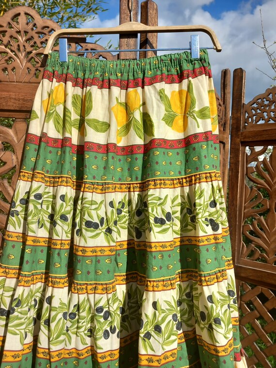 Extra full circle skirt Provencal Skirt Provencal Ski… - Gem