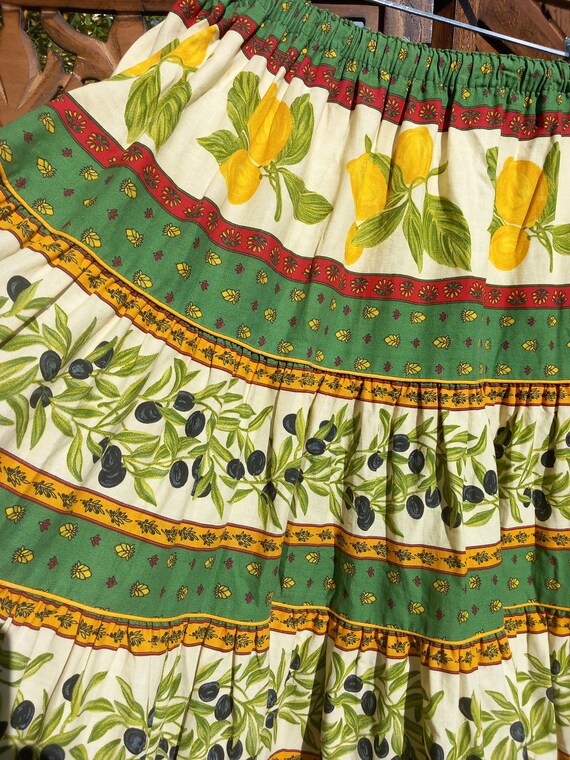 Extra full circle skirt Provencal Skirt Provencal Ski… - Gem