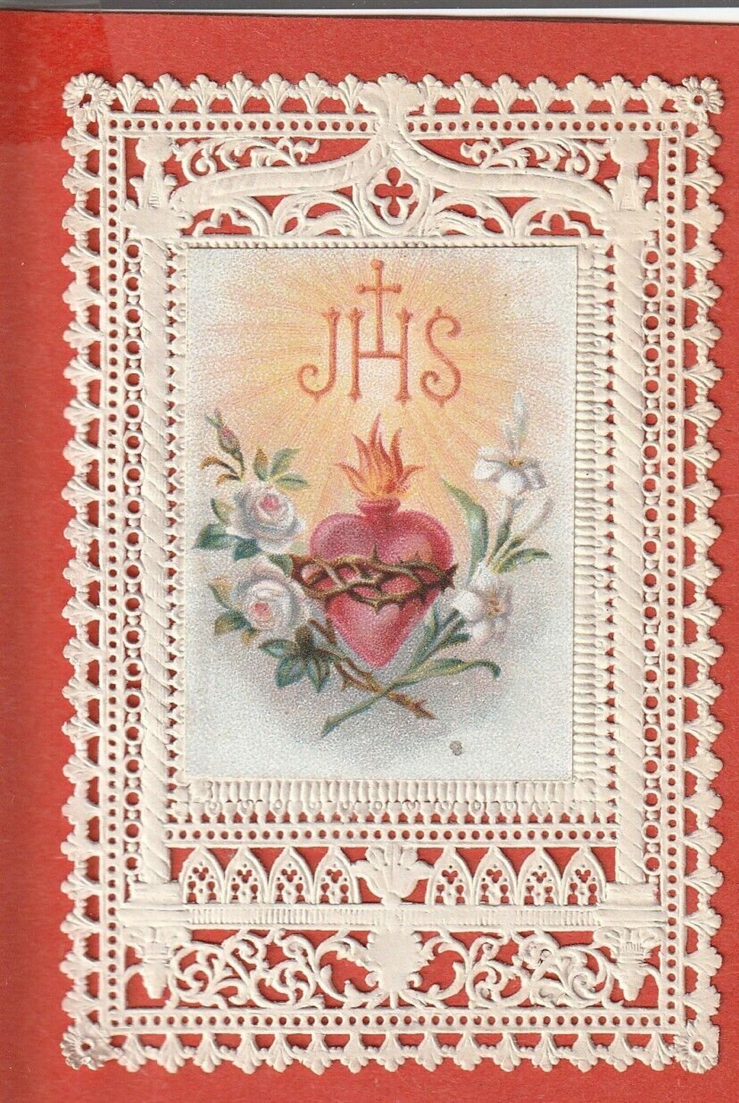 Antique Holy Card Old Religious Image Old Holy Card Old Image - Etsy