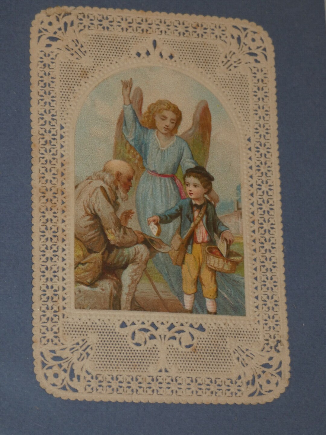 Antique Holy Card Old Religious Image Old Pious Image Old - Etsy