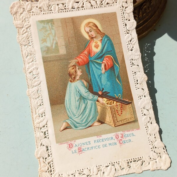 Antique Holy Card - Etsy