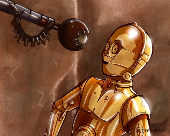 C3po Drawing