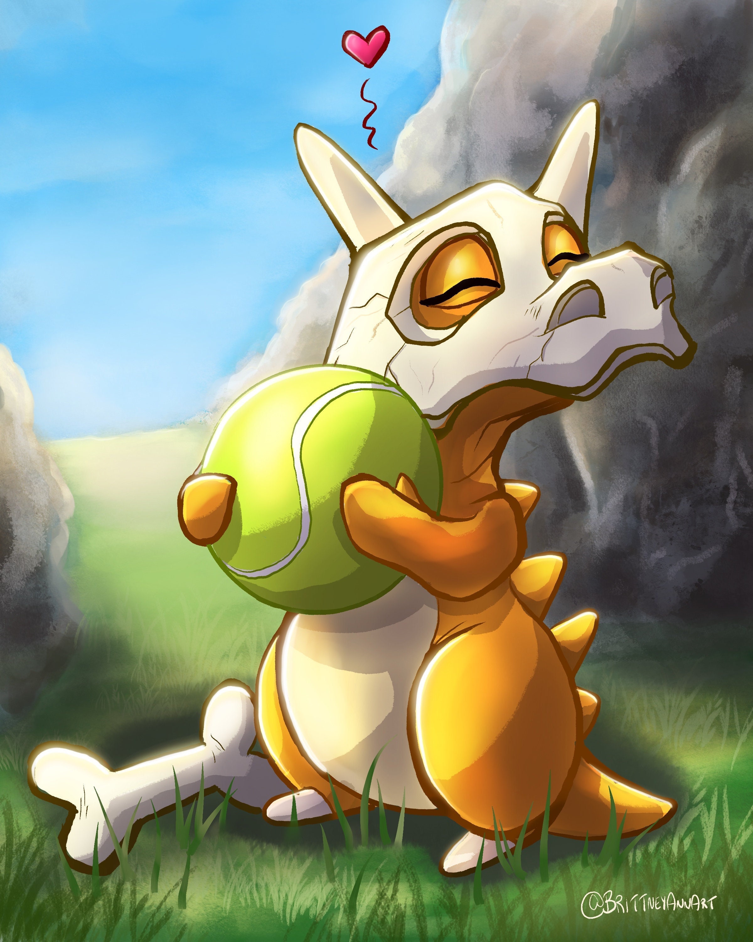 Pokemon Cubone Origami