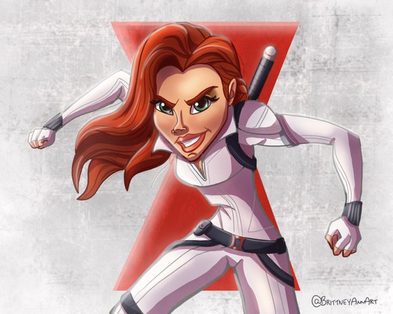 Black Widow Marvel Cartoon
