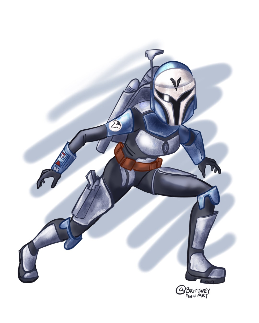 Bo-katan Star Wars Art, Mandalorian Clone Wars Star Wars Office Star ...